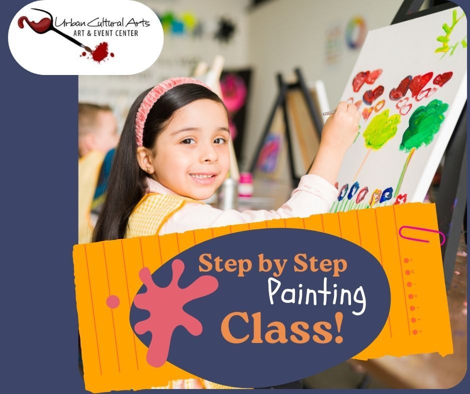 Kids/Family Step by Step Instructor Painting Workshop, Urban Cultural ...