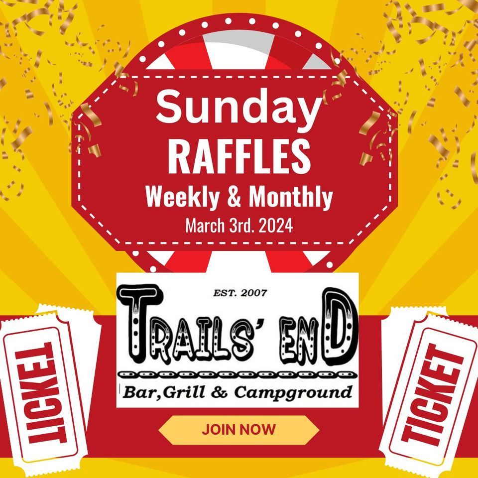 Raffles at Trails End, Trails End Bar, Grill & Campground, Fairchild, 3 ...