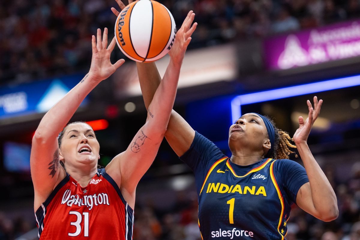 Washington Mystics vs. Indiana Fever, CareFirst Arena, Washington, 27 ...