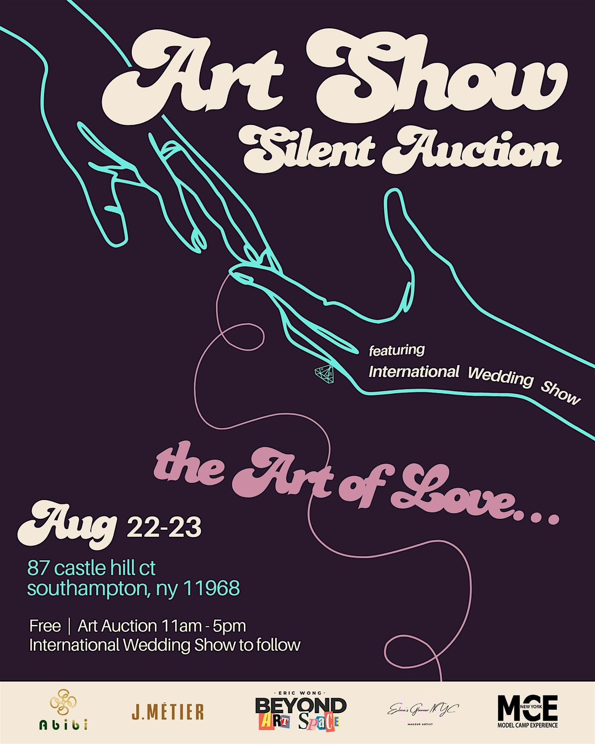 Hamptons Summer Art Gala 2026- The Art of Love, 87 Castle Hill Ct ...