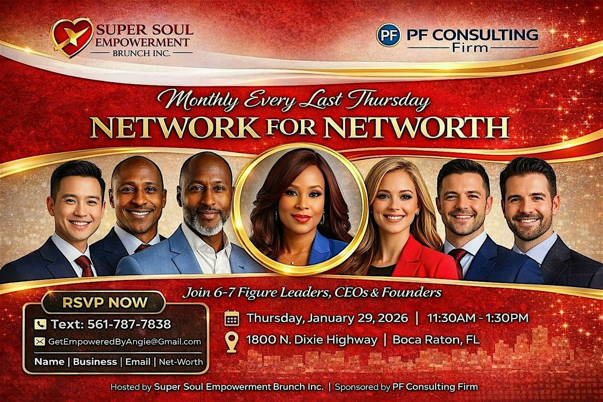 Network for NetWorth — Exclusive Business Networking for CEOs ...