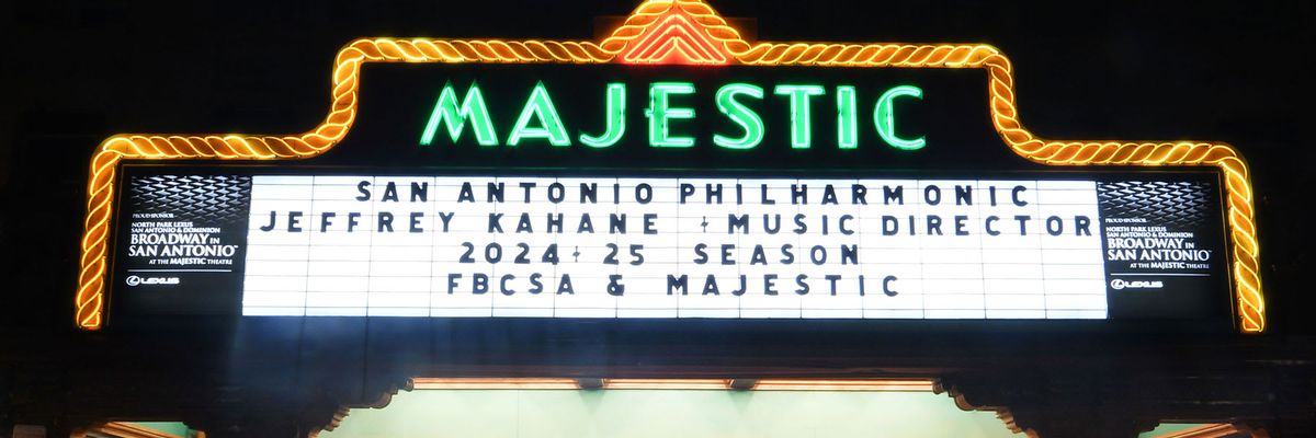 San Antonio Philharmonic: Fiesta Pops, Majestic Theatre - San Antonio ...