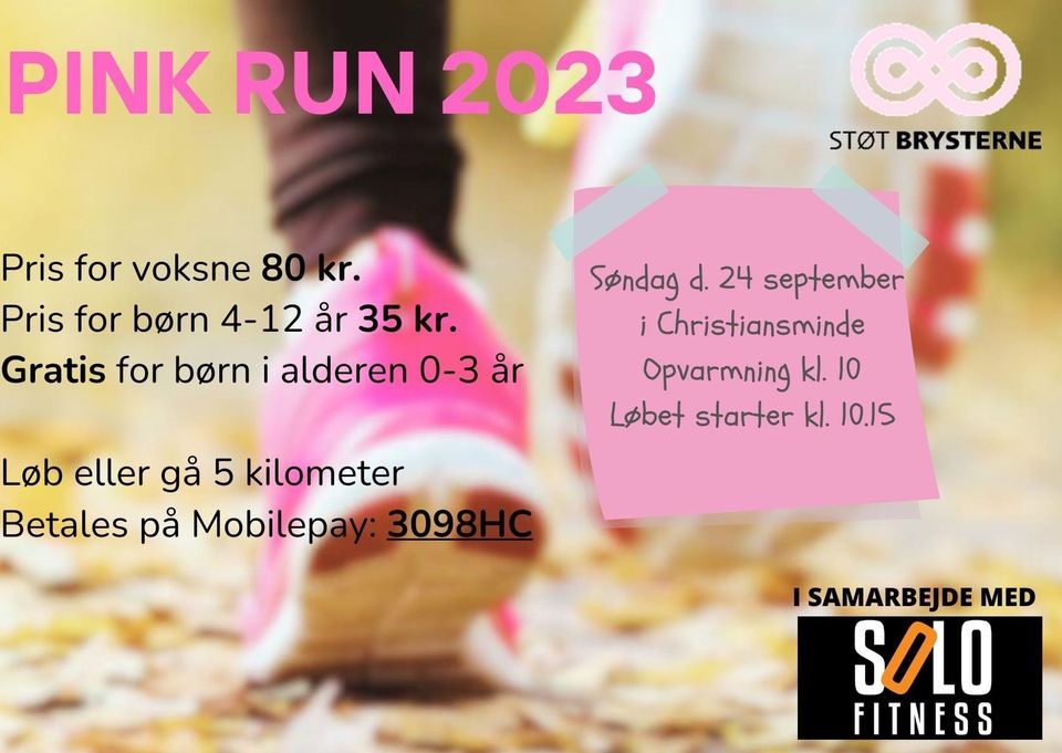 PINK RUN 2023, Christiansminde - Svendborg, 24 September 2023 ...