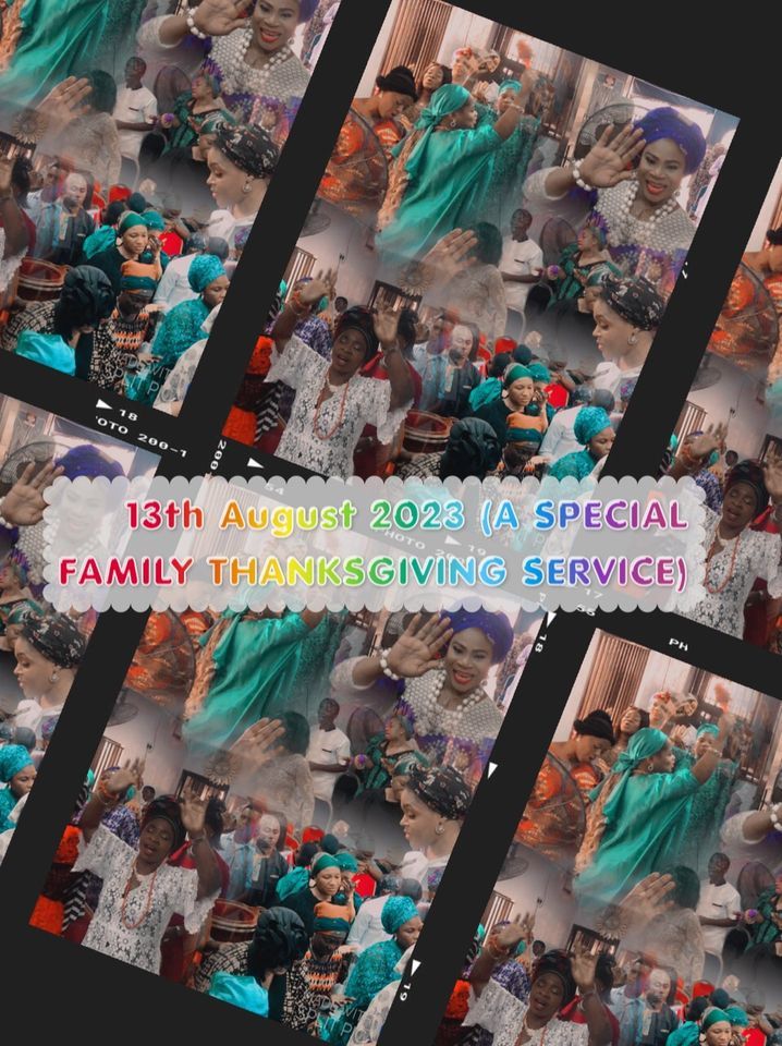 SPECIAL FAMILY THANKSGIVING SERVICE , The Peace Of God International ...
