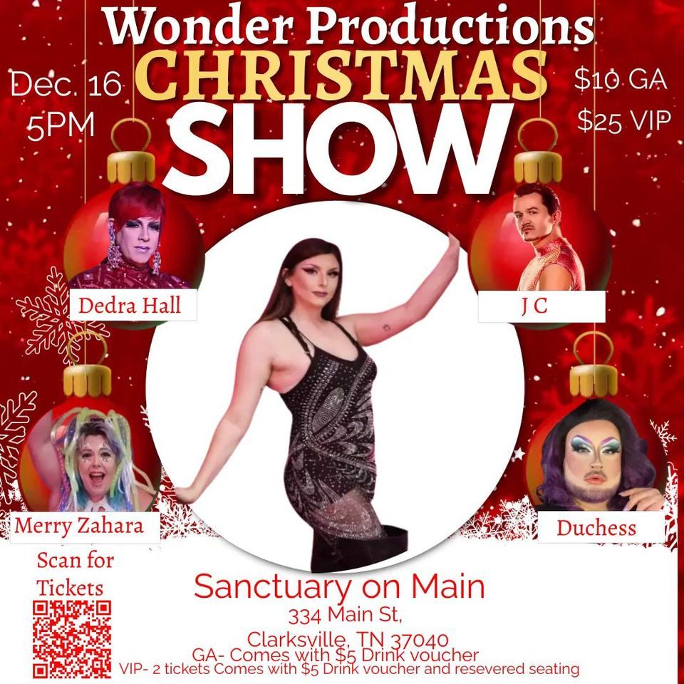 Wonder Productions Christmas Show, Sanctuary on Main, Clarksville, 16 ...