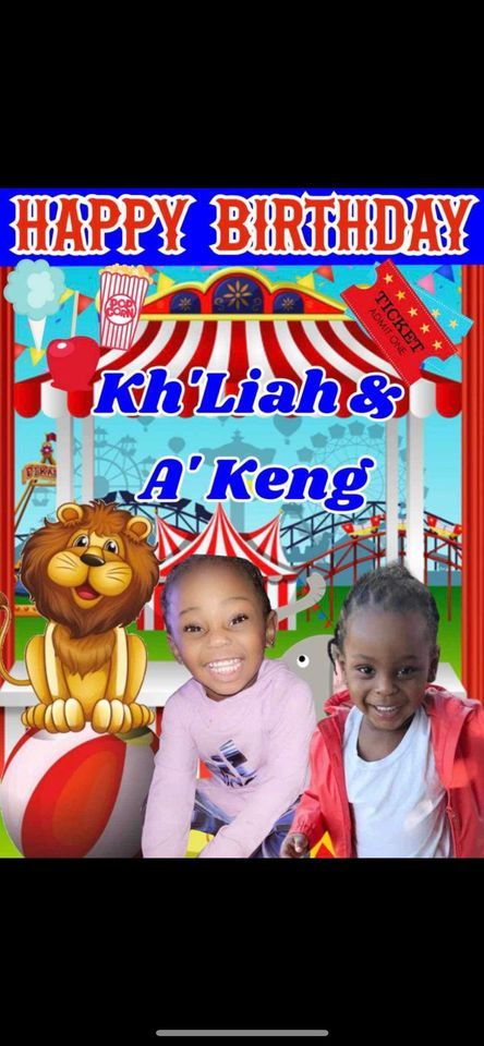 Kh’Liah and A’Keng 4th and 3rd Birthday Bash, St.Paul, MN, Mendota, 9 ...