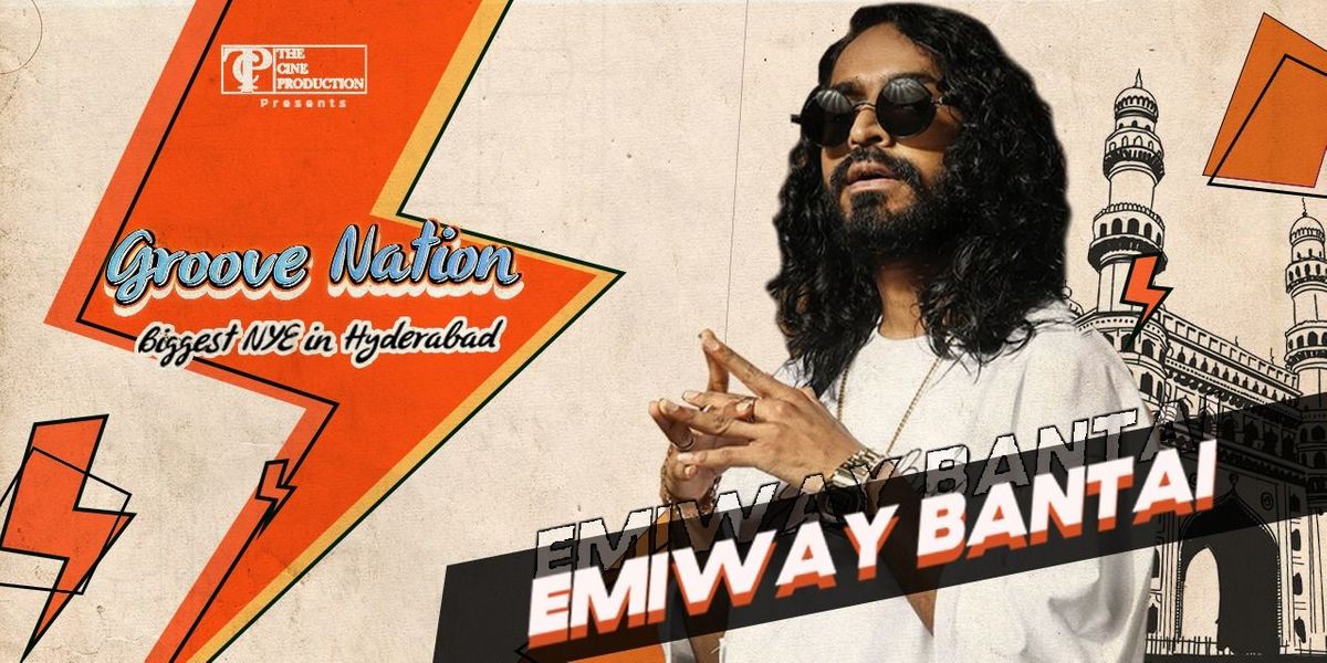 GROOVE NATION Ft.Emiway Bantai, Yolo Arena: Hyderabad, 31 December 2022 ...