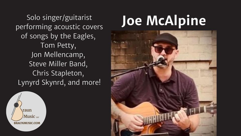 Live Music! Joe McAlpine at Hop Haus Brewing Verona , Hop Haus Brewing ...