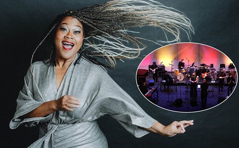 Dawn Pemberton with CapU Jazz Studies ensemble Kenté, BlueShore ...