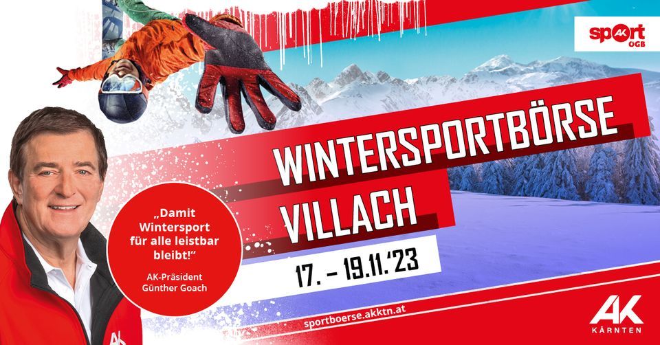 AK-Wintersportbörse Villach, Hauptfeuerwache Villach, 17 November to 19 ...
