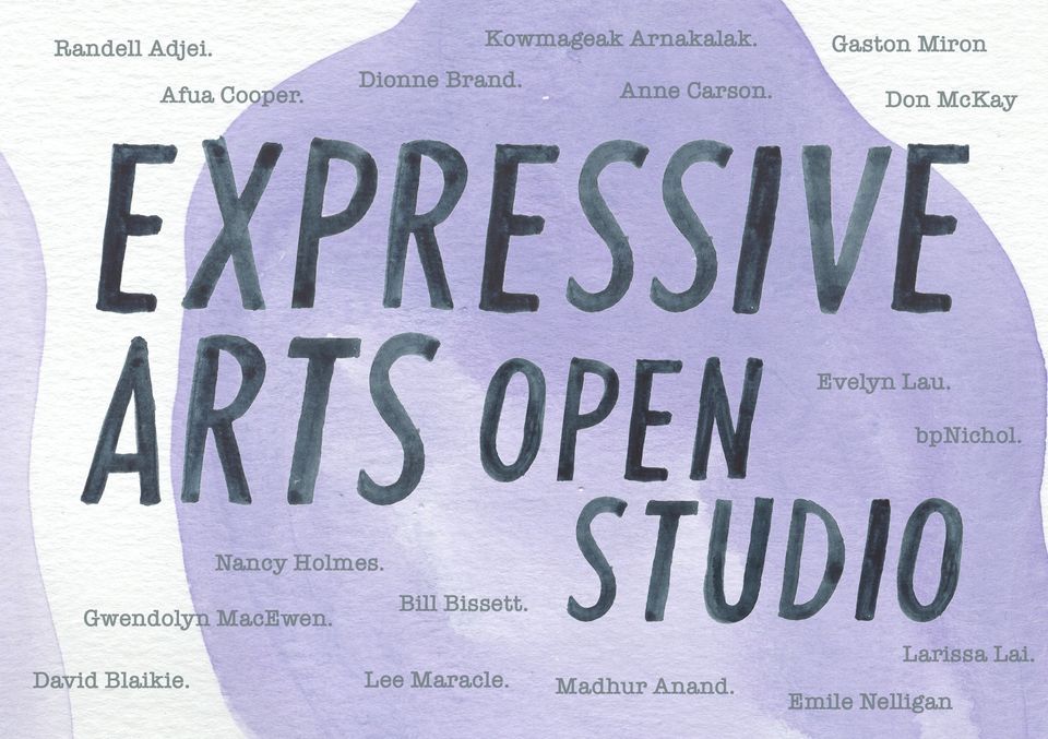 Expressive Arts Open Studio for Adults, Parkdale Library, Toronto, 25 ...