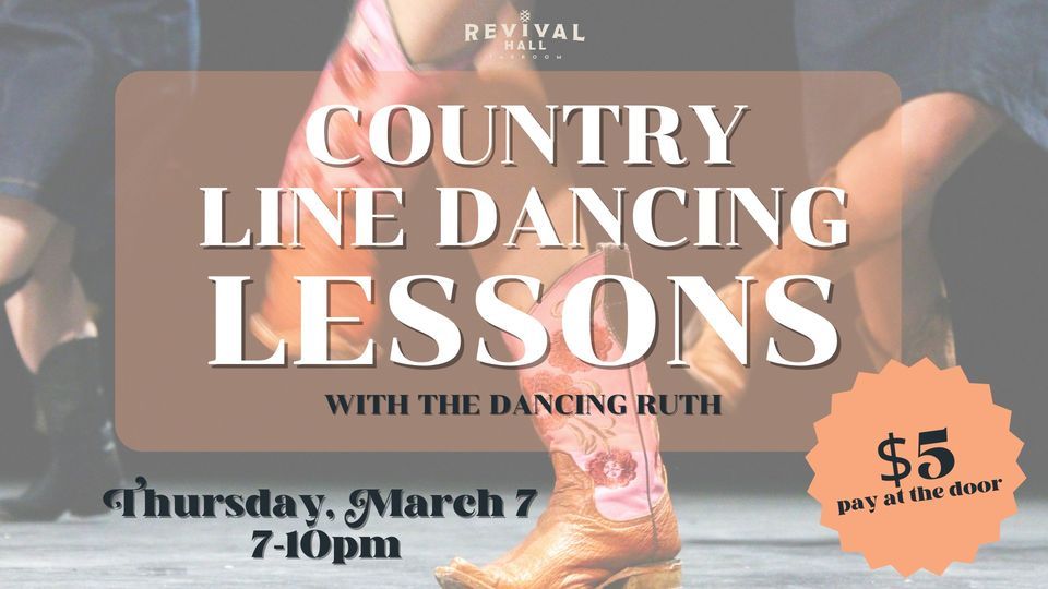 Country Line Dancing Lessons with The Dancing Ruth, 16 S Public Square ...
