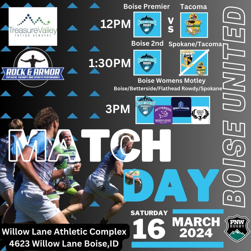 Boise United Match Day , 4623 Willow Lane, Boise, ID, 16 March 2024 ...