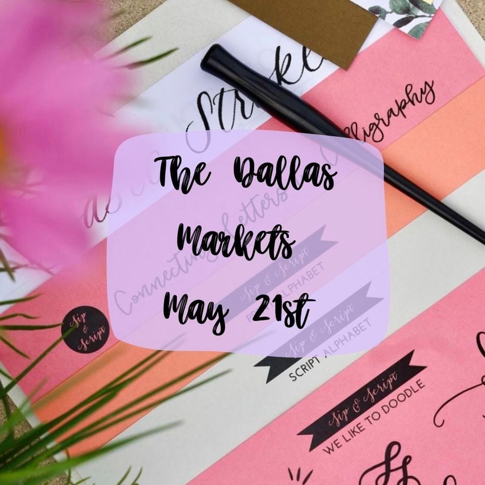 Modern Calligraphy at The Dallas Markets , The Dallas Markets - Georgia ...