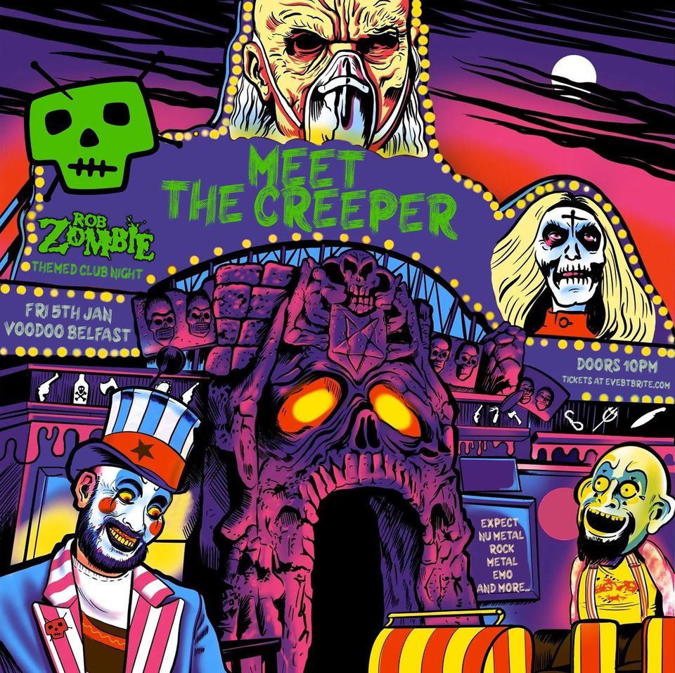 Meet The Creeper Alt / Rock / Metal Club at Voodoo Belfast 5/1/24 ...