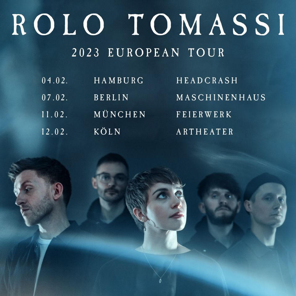 Rolo Tomassi 2023 European Tour February 7 2023 Online Event