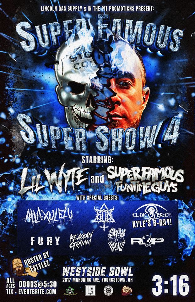 Super Famous Super Show 4 at the Westside Bowl, Westside Bowl ...