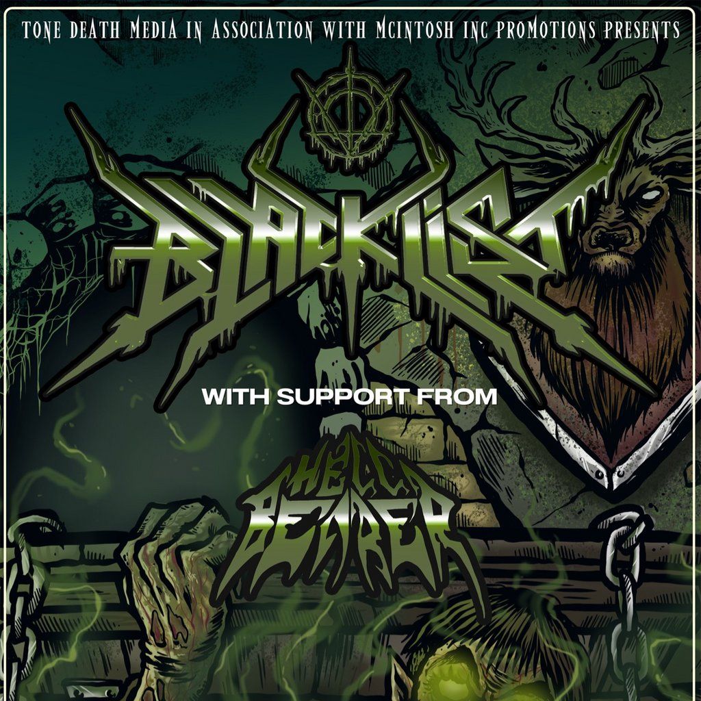 Blacklist and Hellbearer, The Tache, Blackpool, March 29 2024 ...