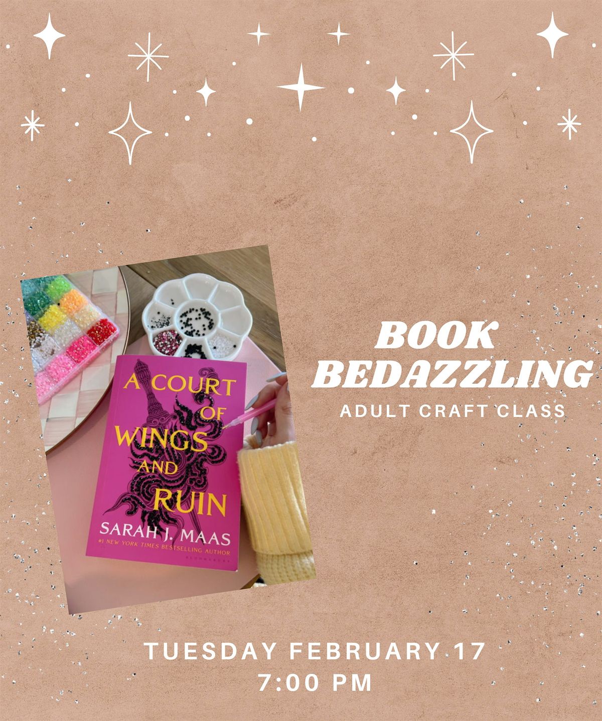 Book Bedazzling, American Fork Library, 17 February 2026 | AllEvents