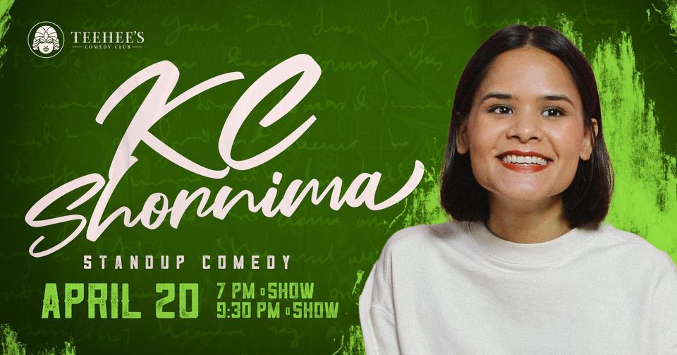 KC Shornima | Stand-Up Comedy, Teehee's Comedy Club, Des Moines, April 20 2024 | AllEvents.in