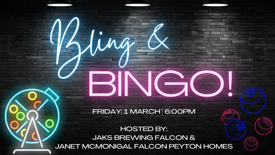 Bling & Bingo Night!, 11860 Stapleton dr , Falcon, CO, United States ...