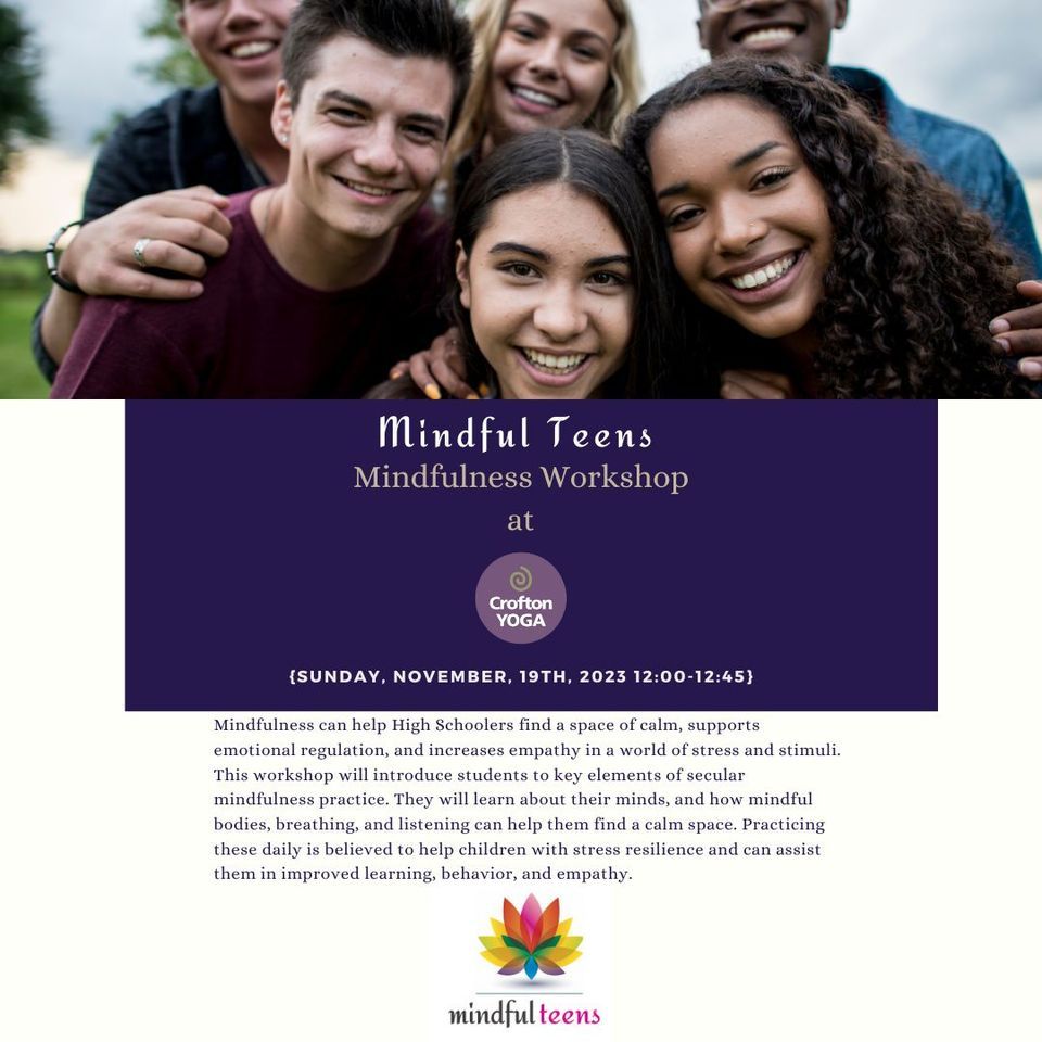 Mindful Tween November 2023, Crofton Yoga, 19 November 2023 | AllEvents