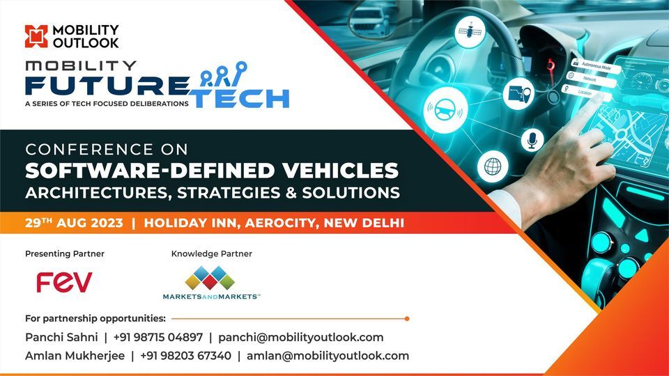 Software-Defined Vehicles (SDVs), Holiday Inn New Delhi International ...