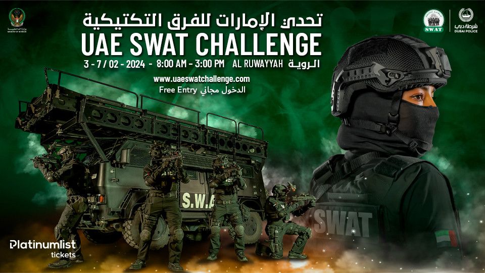 UAE SWAT Challenge 2024 in Dubai, Dubai Police Training City - Al ...