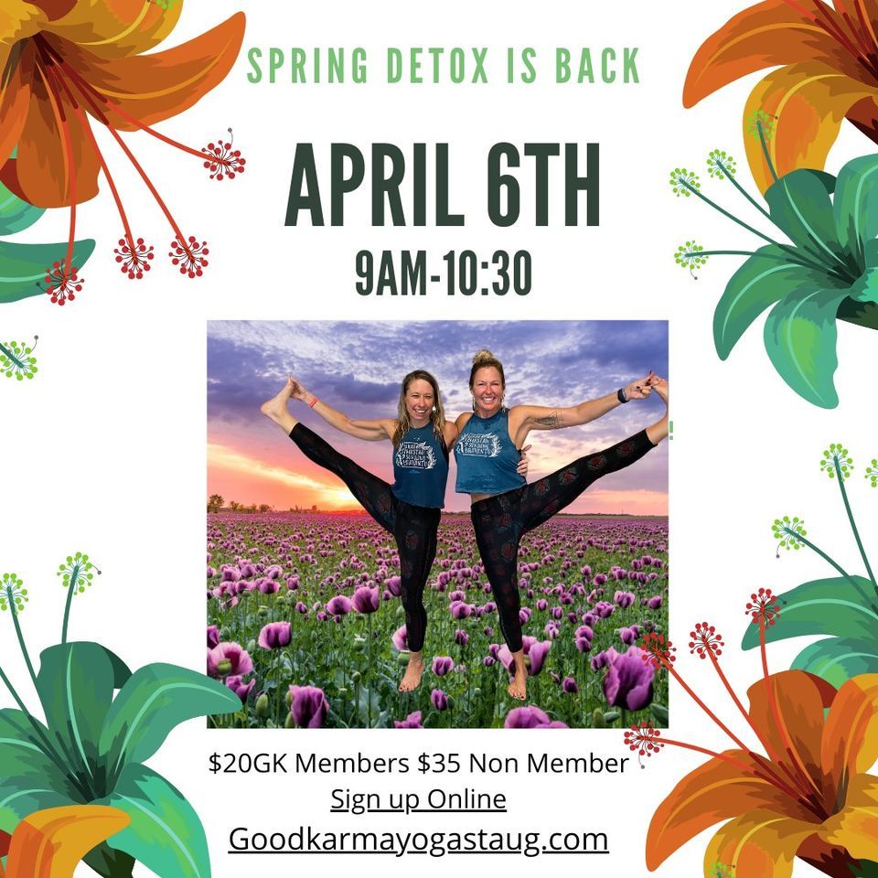Spring Detox is Back! , 1050 E. SR 206, Units E & F, Saint Augustine ...