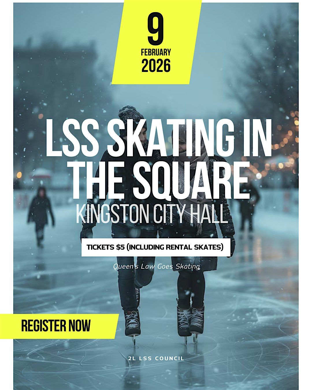 Queens Law Skating in The Square, 216 Ontario St, Kingston, 9 February ...