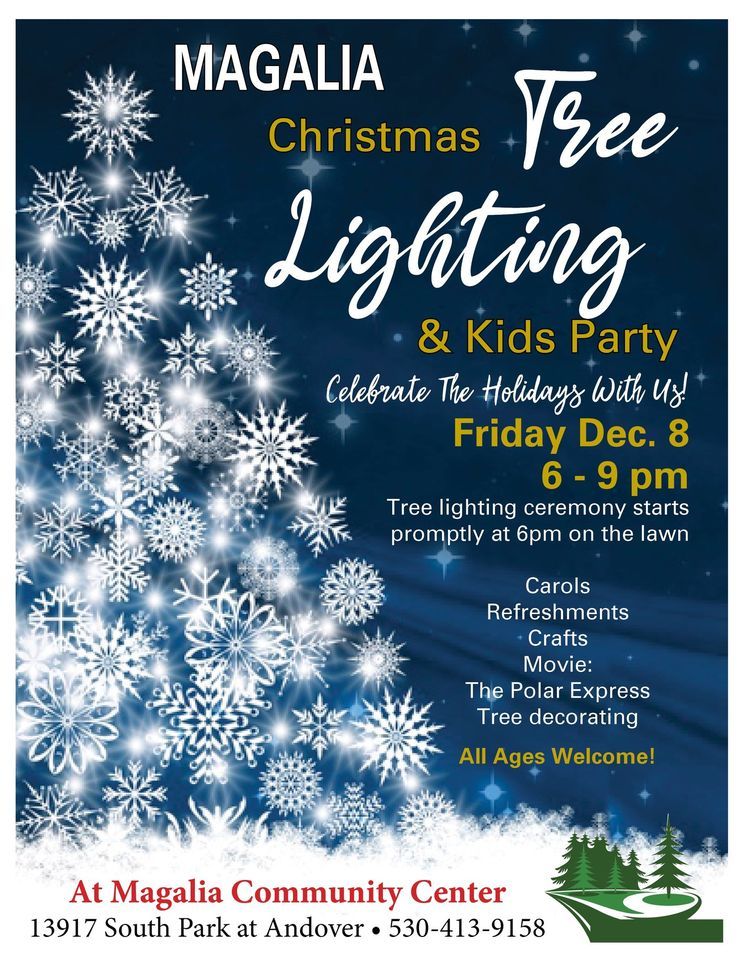 1st Annual Magalia Christmas Tree Lighting & Holiday Party, Magalia ...