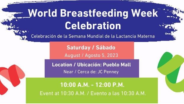 World Breastfeeding Day , Pueblo Mall, 5 August 2023 | AllEvents.in