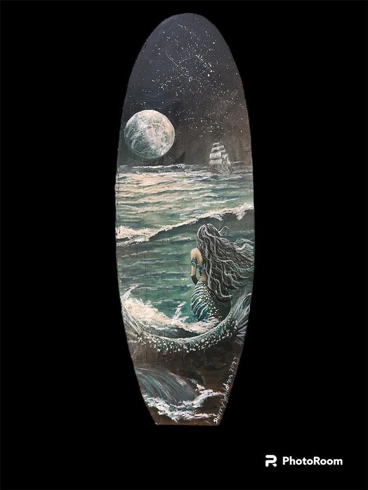 Mermaid Surfboard Workshop, Sherry's Art Studio, Palm Coast, 27 January ...