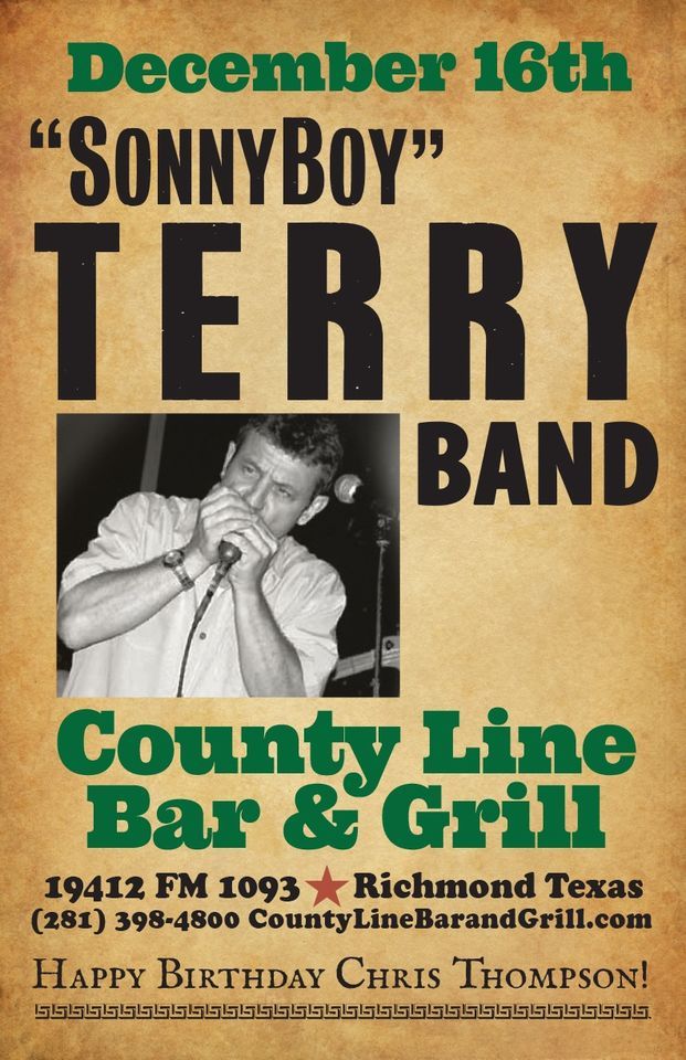 Sonny Boy Terry Band. , County Line Bar And Grill, Buckeye Lake, 16 ...