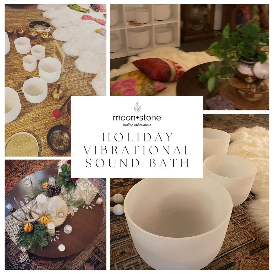 Holiday Relax + Recharge Vibrational Sound Bath, Moon+stone, Sturgeon Bay, 10 December 2023 ...