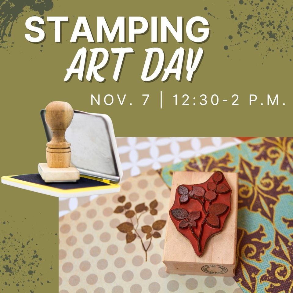 Adult Stamping Craft, Highland County Public Library, Monterey, 7 ...