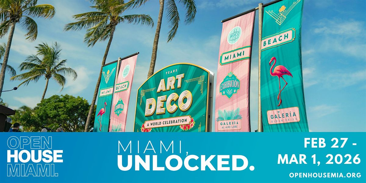 100 Years of ART DECO: A World Celebration in Miami Beach, Art Deco ...