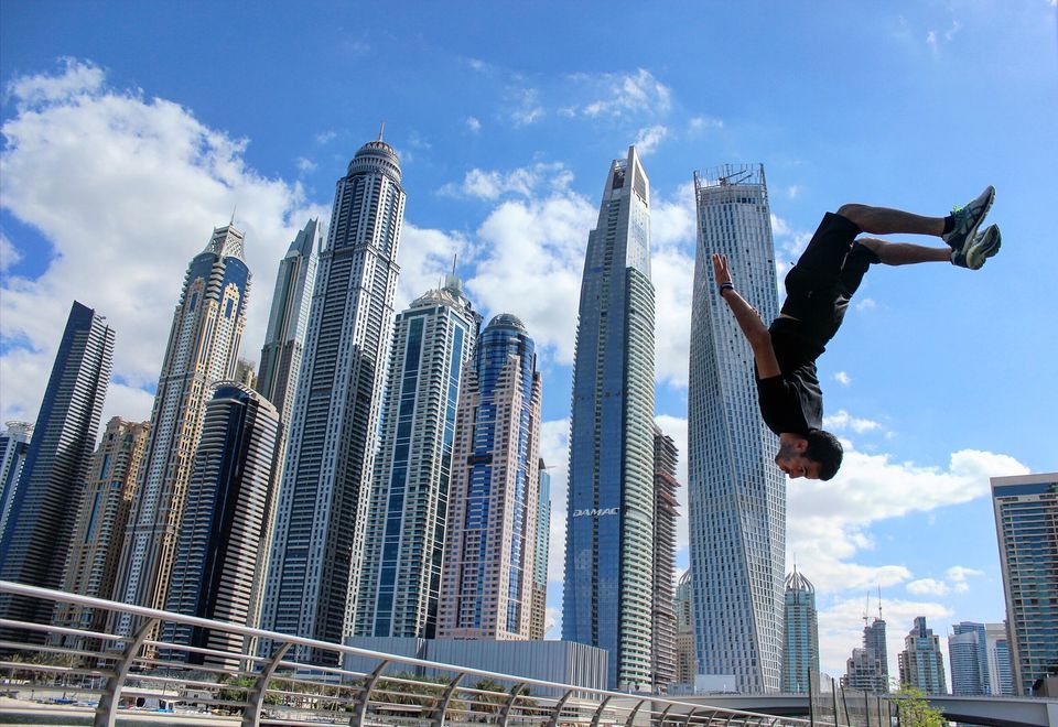 Parkour Workshop for Beginners, Chestnut Square Park, Chicago, 2 ...