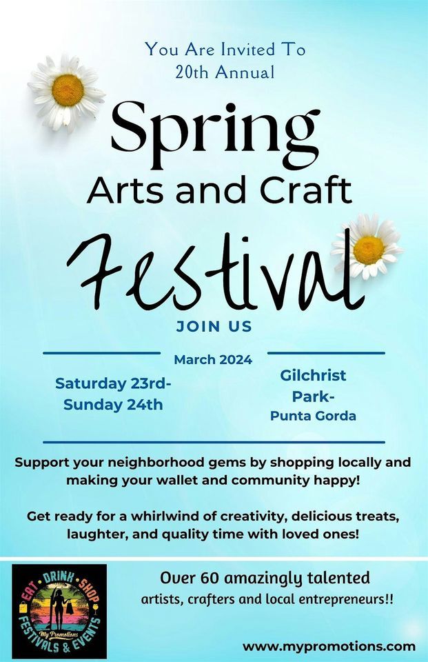 Spring Arts and Craft Market in Gilchrist Park Punta Gorda, 633-699 ...