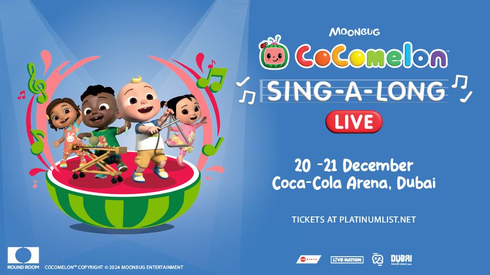 CoComelon LIVE: Sing-A-Long, Coca-Cola Arena, Dubai, 20 December 2024 ...
