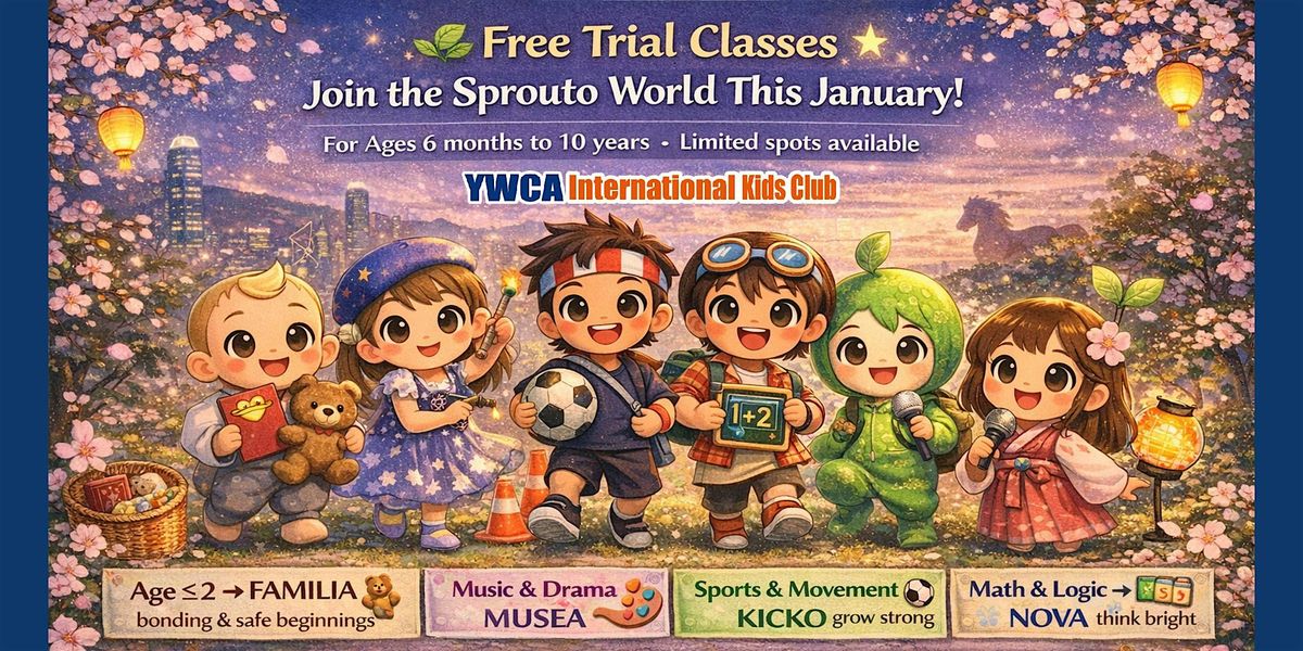 [Free Trial] YWCA IKC – Sparky Speakers: Early Public Speaking (5–6Y ...