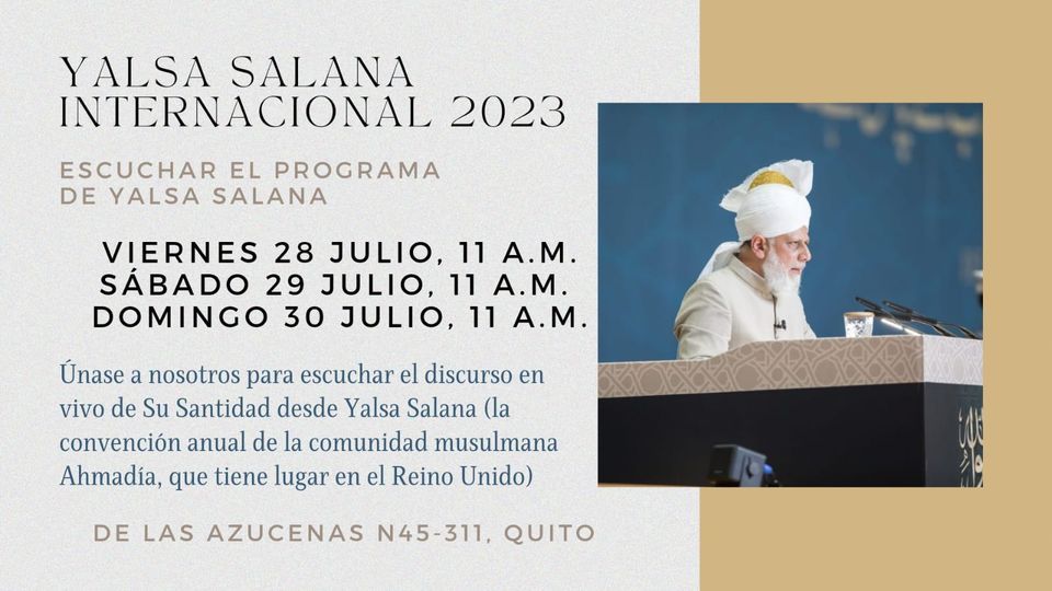 Yalsa Salana Internacional 2023 (Convencion Anual), Comunidad Musulmana ...