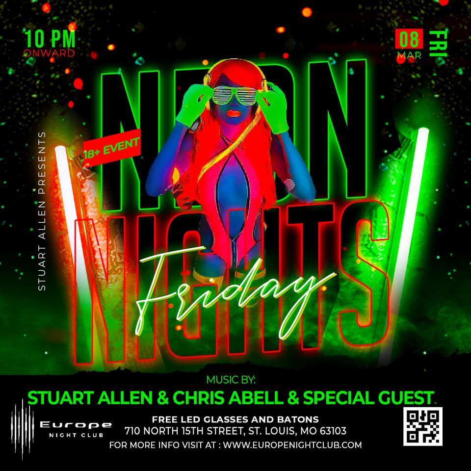 NEON NIGHT 2024, 710 N 15th St, St. Louis, MO, United States, Missouri ...