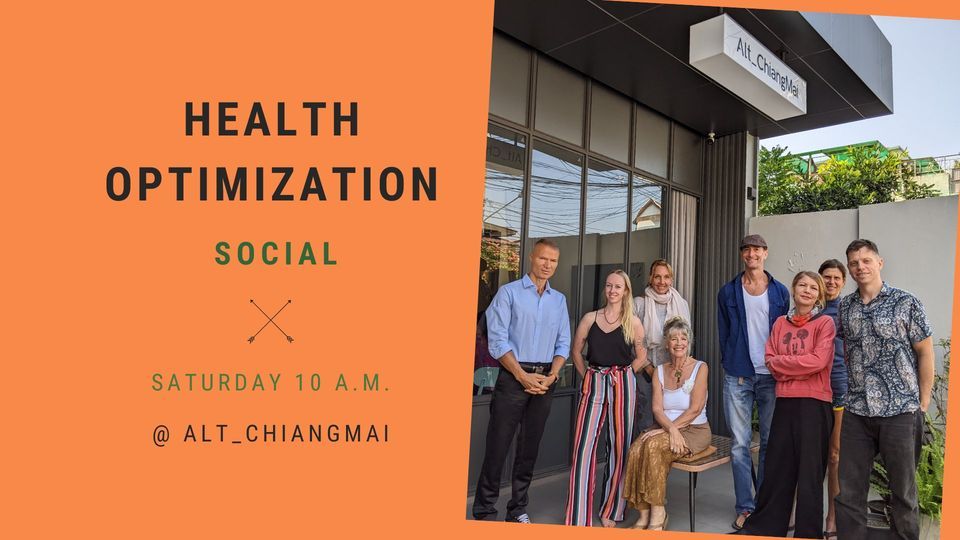 Energize & Optimize: Health Mastery Meetup (Biohacking Social #78), Alt ...
