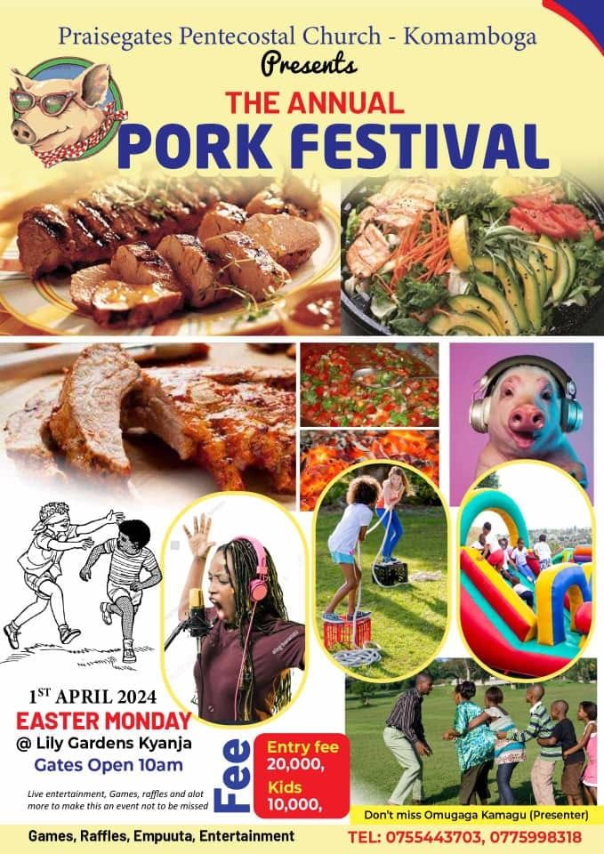 PORK FESTIVAL 2024, Komamboga, Kampala, Uganda, 1 April 2024 | AllEvents