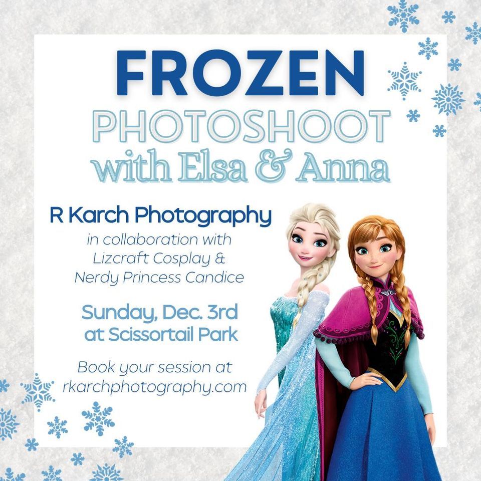 Winter Photos with Elsa and Anna! , Downtown Oklahoma City, December 3 ...