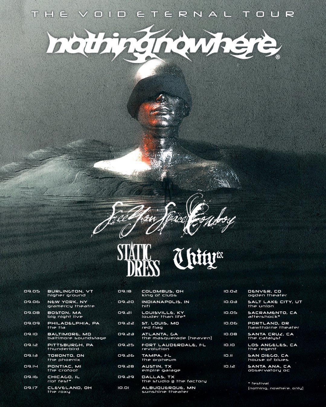 nothing nowhere., Echoplex At The Echo, Los Angeles, 15 May 2025 ...