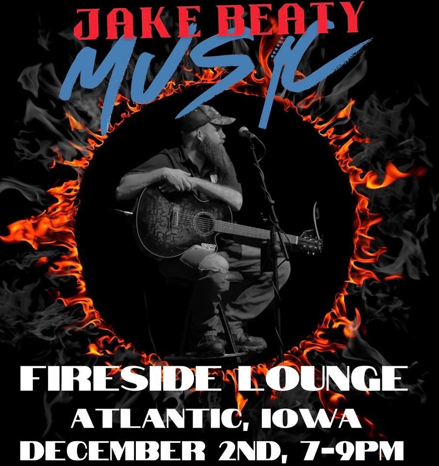 Jake Beaty at Fireside Lounge, Fireside Lounge, Atlantic, 2 December ...