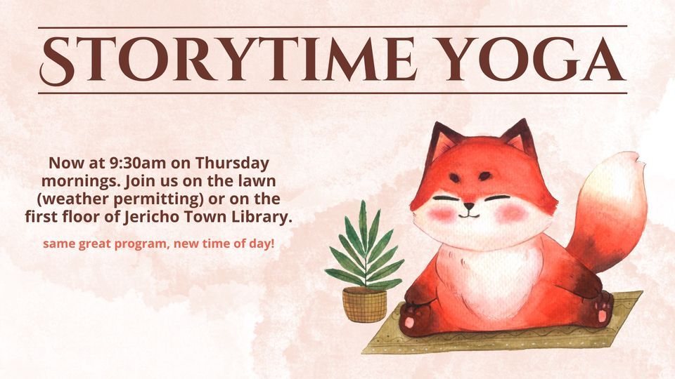 Storytime Yoga, Jericho Town Library, 7 December 2023 | AllEvents.in