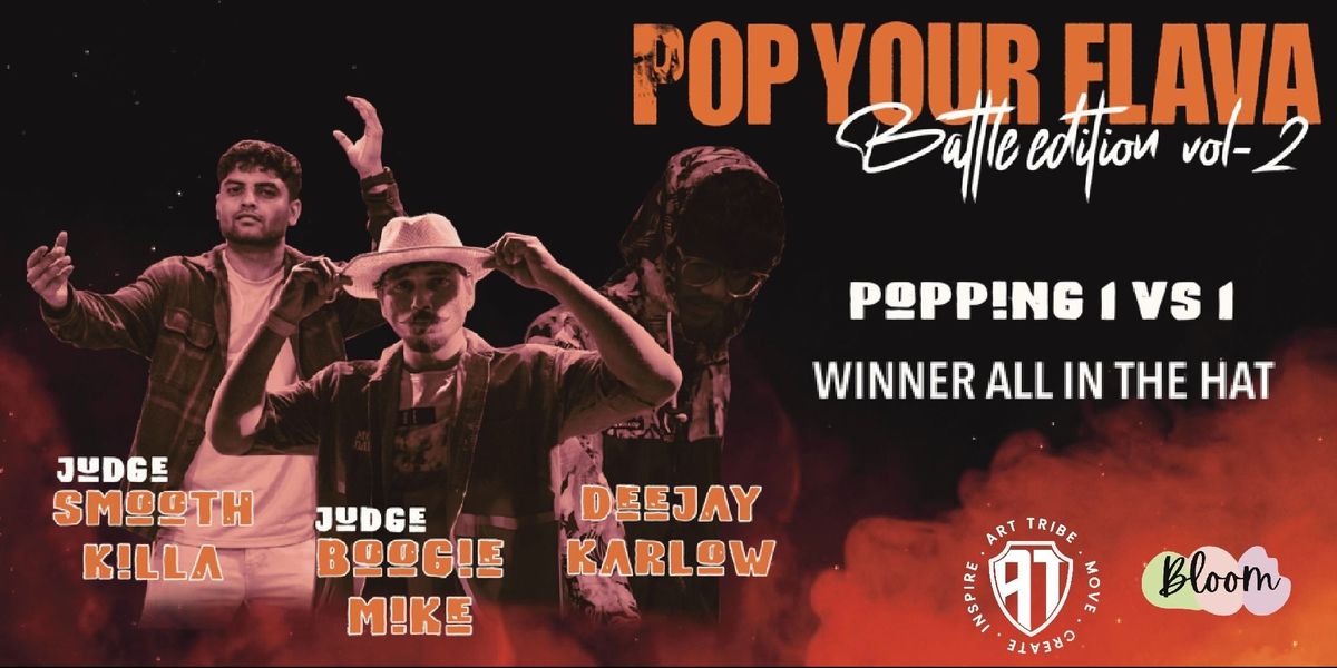 Pop Your Flava! Popping Dance Battle edition 2.0, SLR Arcade, Haralur ...